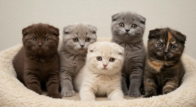 Vibrant Scottish Fold Colors Guide