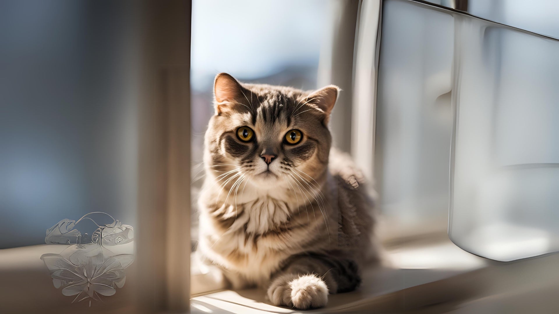 Meet the Adorable Scottish Fold Munchkin Cats