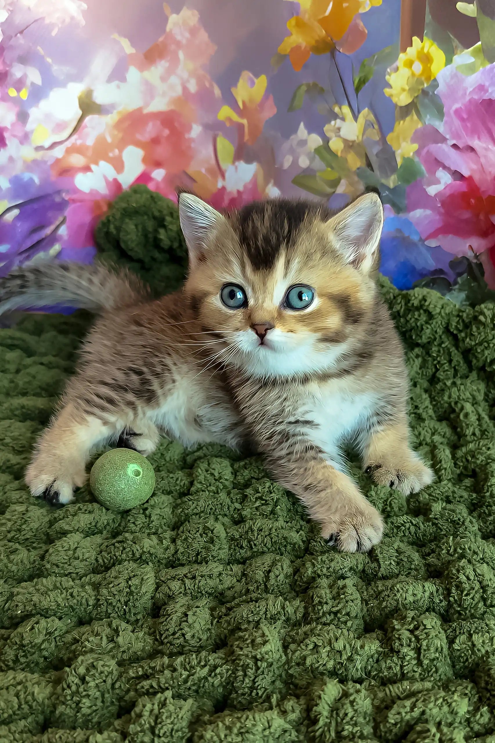 Adopt Opal, a Lovable Scottish Straight Kitten